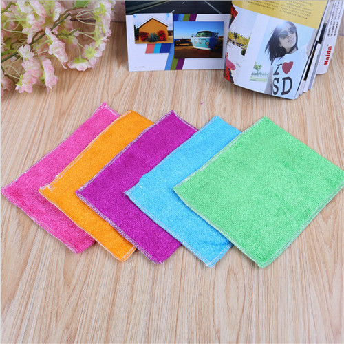 Kitchen Towel Cleaner Wipping Rags Efficient Bamboo Fiber Cleaning ...