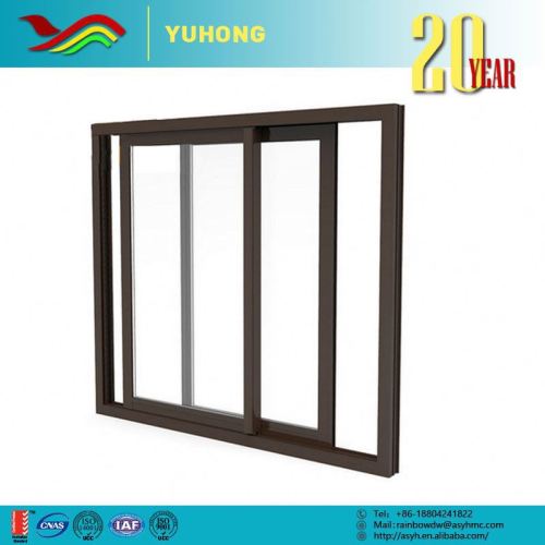 Brown Color Sliding Aluminium Windows Window Section, High Quality ...