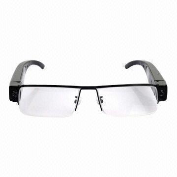 Spy Camera Glasses, Dvr Camcorder Eye-wear, Hidden Camera Sunglasses ...