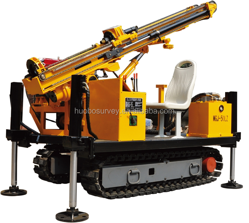 Crawler-mounted Drill Rigs For Angles 0-90 Degrees, High Quality ...