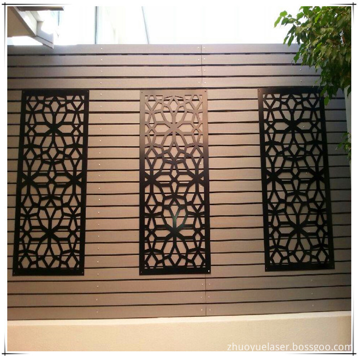 Decorative Laser Cut Outdoor Metal Screen, High Quality Decorative ...