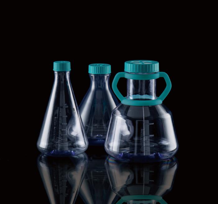 Lab Glassware Replacement 500ml Autoclavable PC Erlenmeyer Flask ...