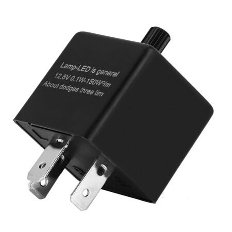 3 Pin Flashing Led Flasher Relay Frequency Adjustable Automotive ...