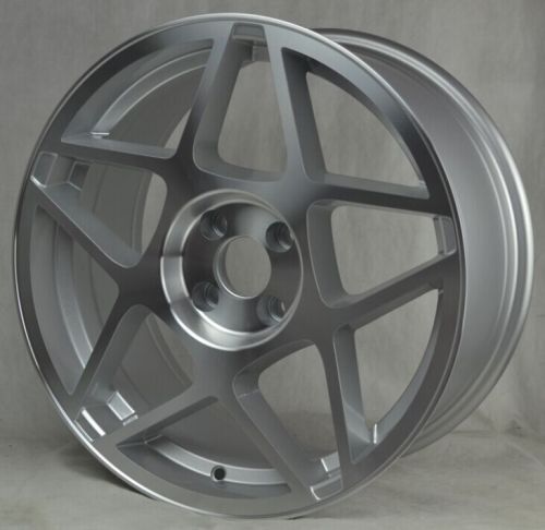 17inch Wheel 4x100 Alloy Wheel 5x100 High Quality Silver Wheel Rim For ...