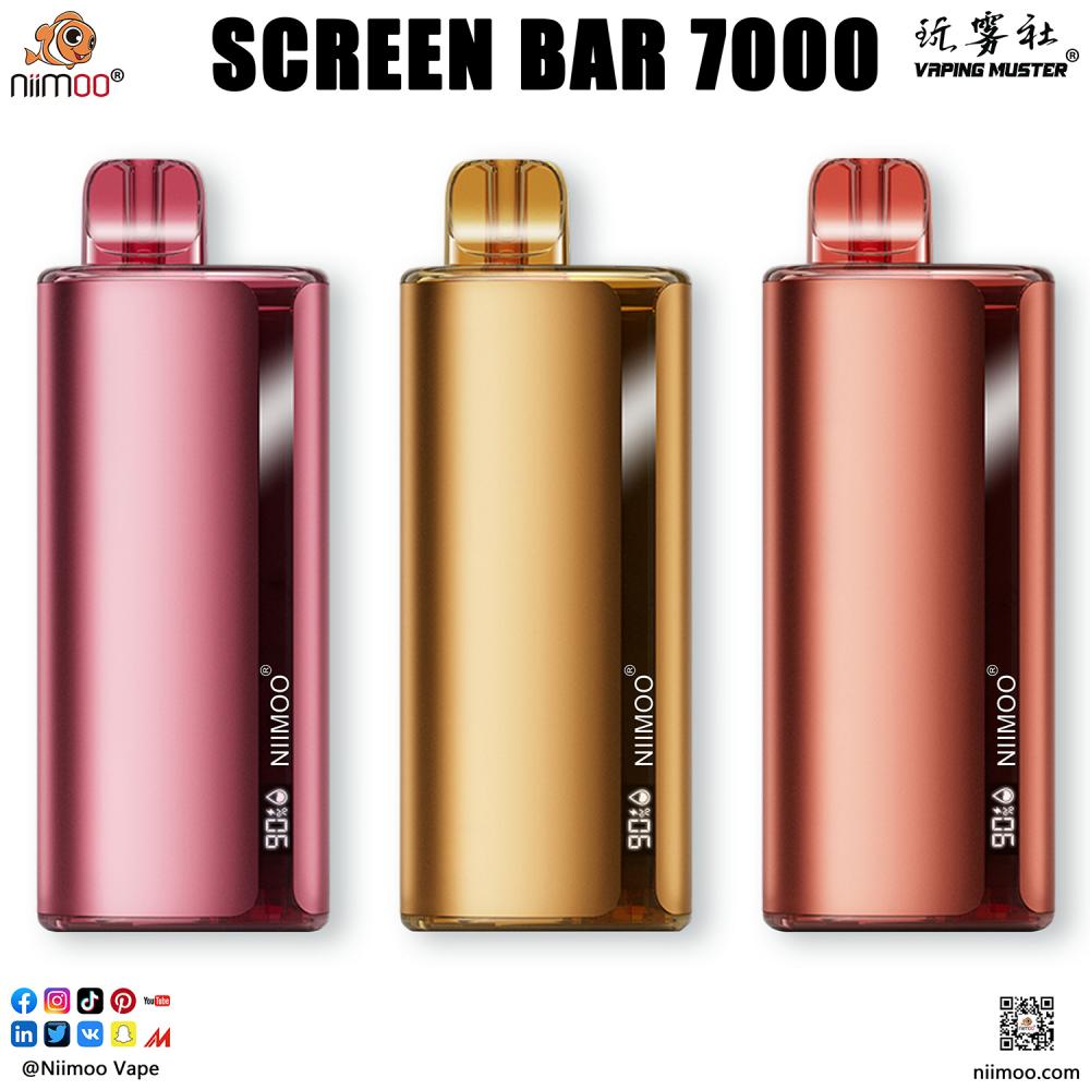 แถบหน้าจอ Vape 7000 พัฟ คุณภาพสูง แถบหน้าจอ Vape 7000 พัฟ บน bossgoo.com