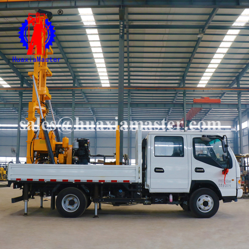 200m Hydraulic Rotary Core Sample Rock Boring Machine Water Well ...