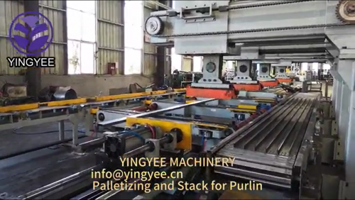 C Purlin Palletizing Magnetic Machine, High Quality C Purlin ...