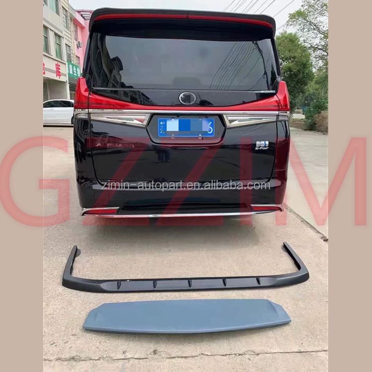 Alphard Front Rear Bumper Lip Body Kits Parts, High Quality Alphard ...