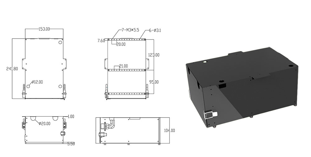 Jmrrc X900 Long Flight Time Platform Patrol Rc Fpv Uav Frame With ...
