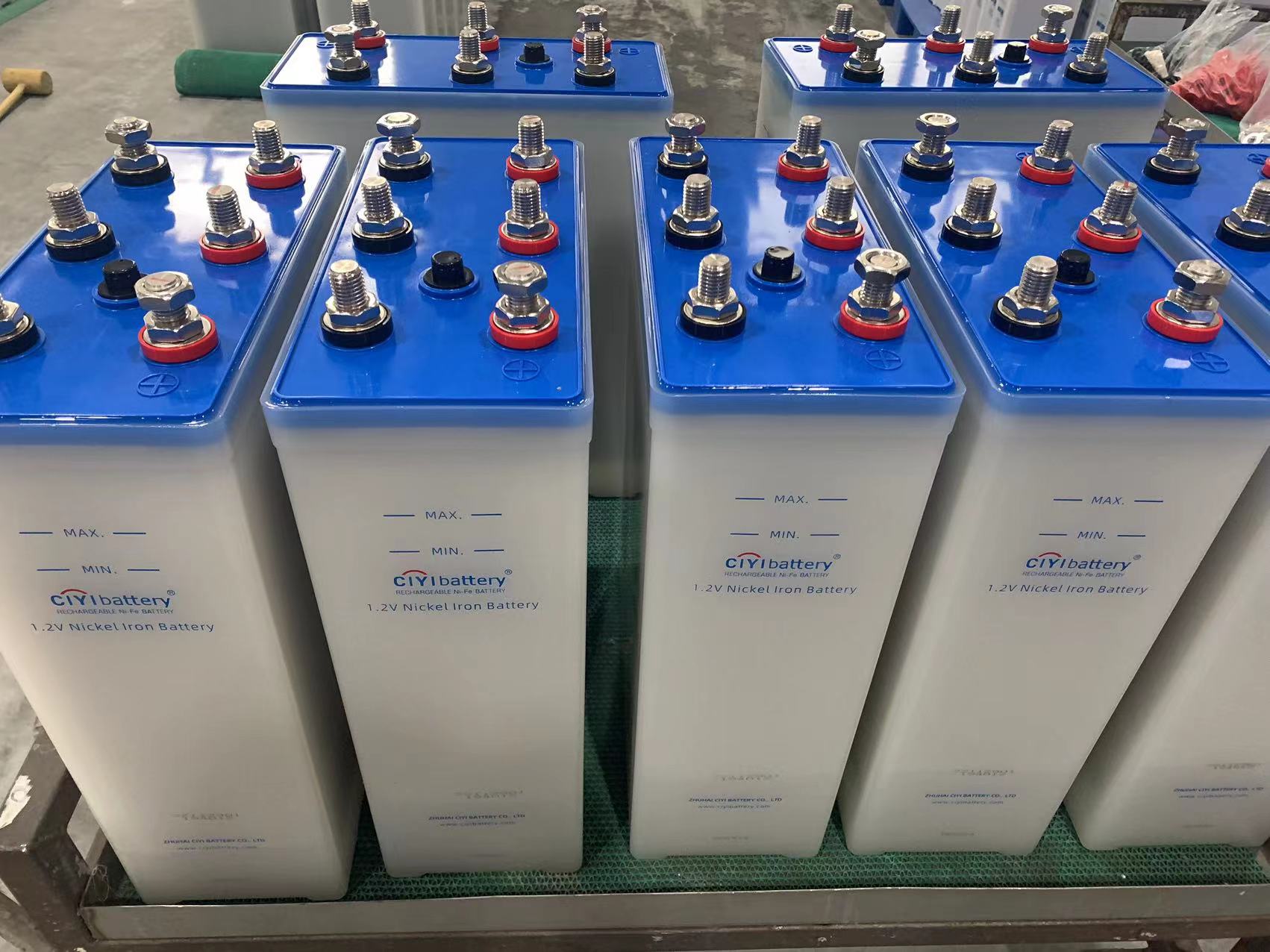 Edison Nickel Iron Battery For Solar - 1.2v To 48v, 1000ah Ni-fe, High ...