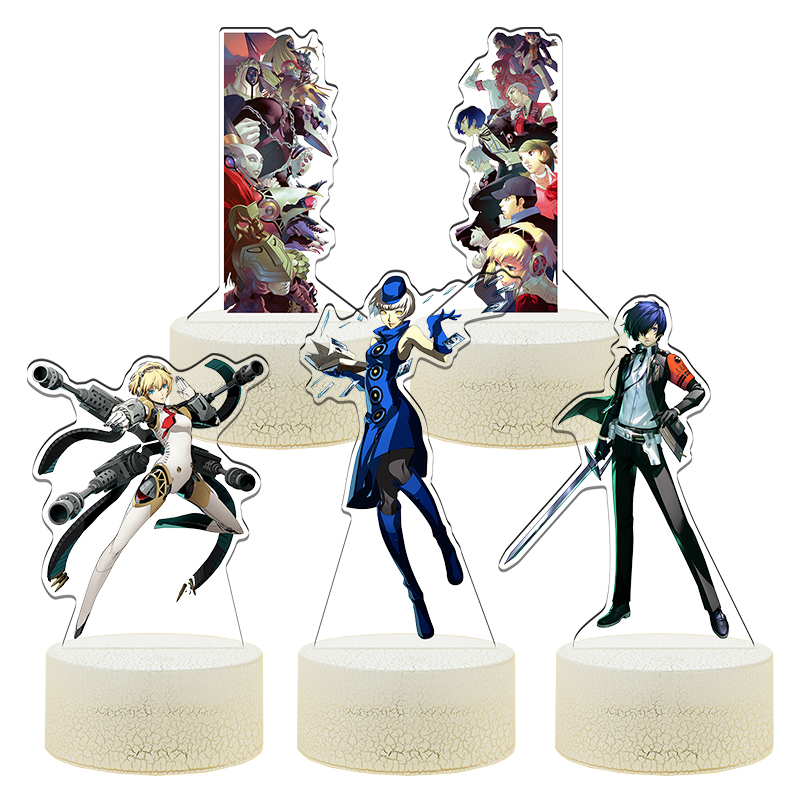 Persona 3 Reload P3 - Personalized Led Acrylic Night Light And 3d Lamp ...