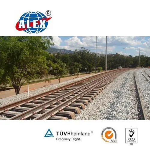 Steel Sleepers Elastic Railroad Steel Sleepers , Railway Fastening ...