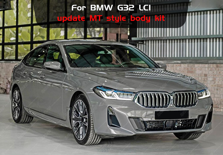 Mt Style Car Bumper And Grille Body Kit For Bmw 6 Series G32 Lci ...