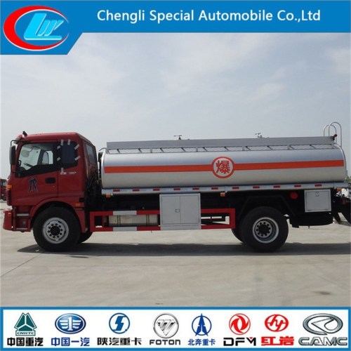 China Fuel Tank Truck Foton Auman 9ton Oil Tanker Price, High Quality ...