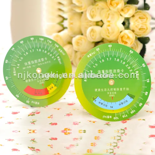 Promotional Pvc Plastic Bmi Calculator, High Quality Promotional Pvc ...