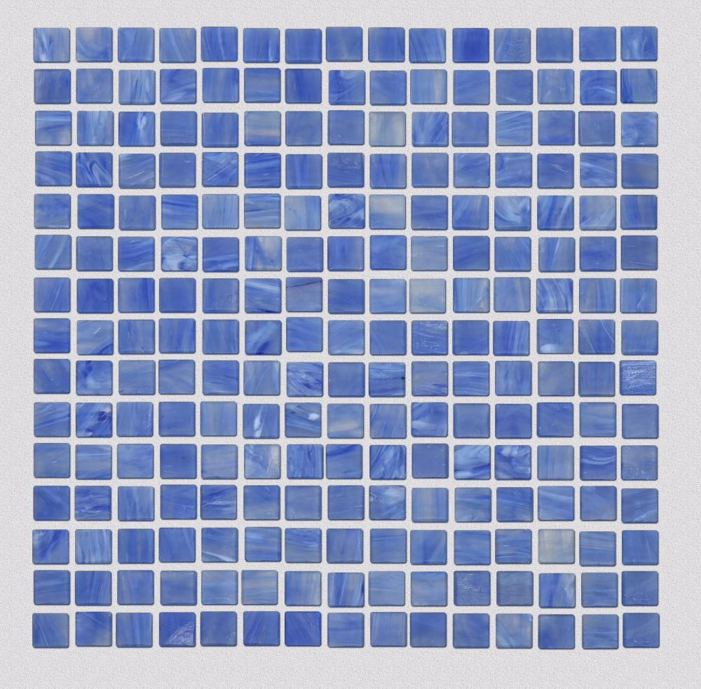 Hot Spring Spa Blue Glass Mosaic Wall Tiles China Manufacturers ...