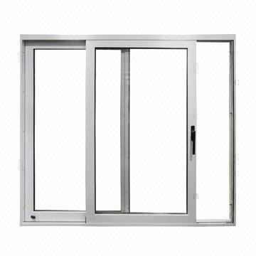 Double Track Sliding Door, Aluminum Profile, Eco-friendly Design, Heat ...
