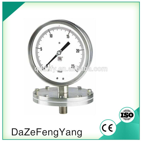 Stainless Steel Diaphragm Pressure Gauge 150 Mm, High Quality Stainless Steel Diaphragm Pressure ...