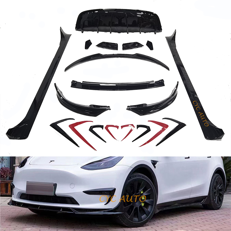 Tesla Model Y Aero Kit: Full Set Body Parts, High Quality Tesla Model Y ...