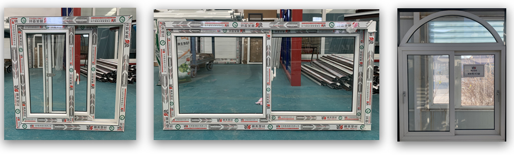 Upvc Back Doors Window Frame Replacement Pvc Profil, High Quality Upvc ...