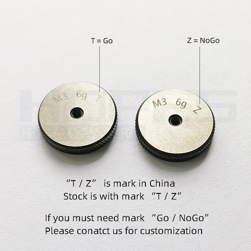 Metric 6g M20-m100 Go Nogo Thread Ring Gauge, High Quality Metric 6g ...