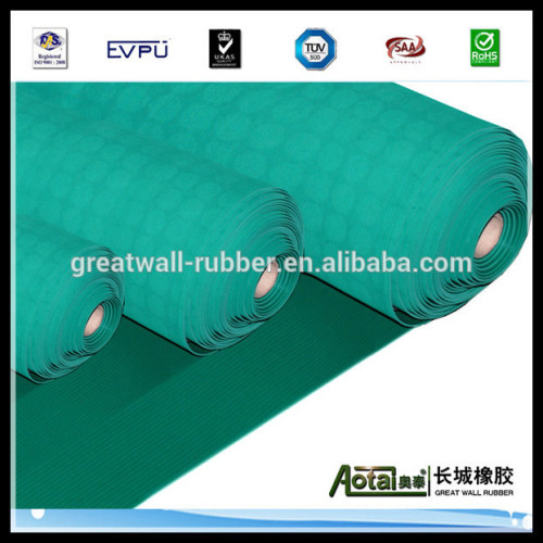 3-8mm Thickness Smooth Sides Heat Resistant Ribbed Pattern Insulation ...