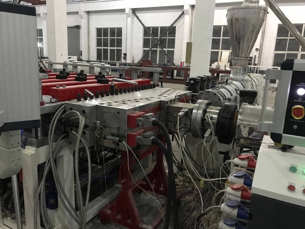 Wpc Panel/pvc Foam Sheet Board Extrusion Machine Production Line, High ...