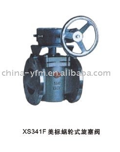 Worm Gear Operator Ptfe Lined Plug Valve, High Quality Worm Gear ...