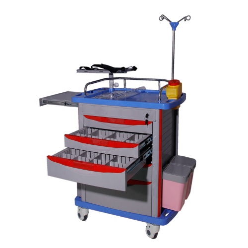 Injection Molding Process Hospital Medical Utility Trolley, High ...