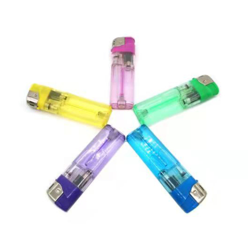 Led 램프가 있는 일회용 전자 라이터 의 고품질 Led 램프가 있는 일회용 전자 라이터