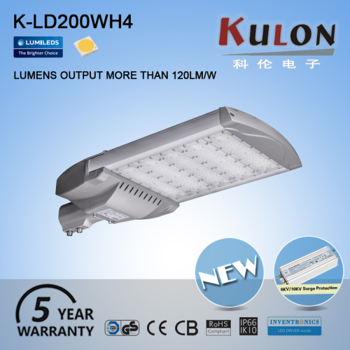 Powerful 200w Street Lights With Philips Lumileds 3030 2d Led Chips ...