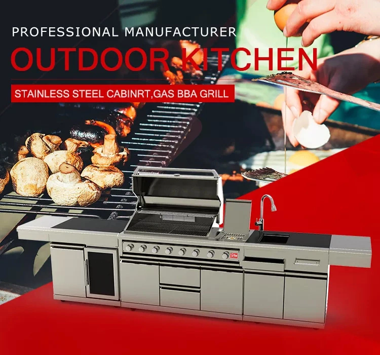 Barbeque Grill Island For Outdoor Kitchen, High Quality Barbeque Grill ...