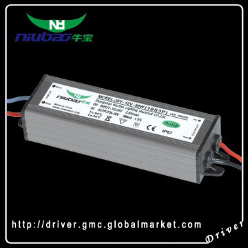 Low Voltage Dc24v Input Led Driver 30w For Solar Powered Lighting, High ...