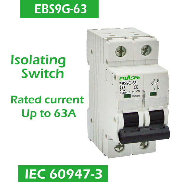 Dc Isolator Switch 3 Phase 20a Main Switch Circuit Breaker, High ...
