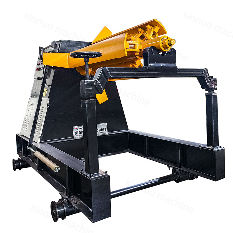 Hydraulic Decoiler Machine For Steel Coil Unwinding With 380v, High ...