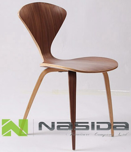 Replica The Fan Chair Walnut Norman Cherner Side Chair, High Quality ...