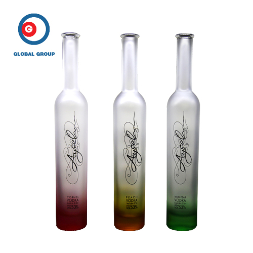 Fruit Vodka Glass Bottle Gradual Color Printing, High Quality Fruit ...