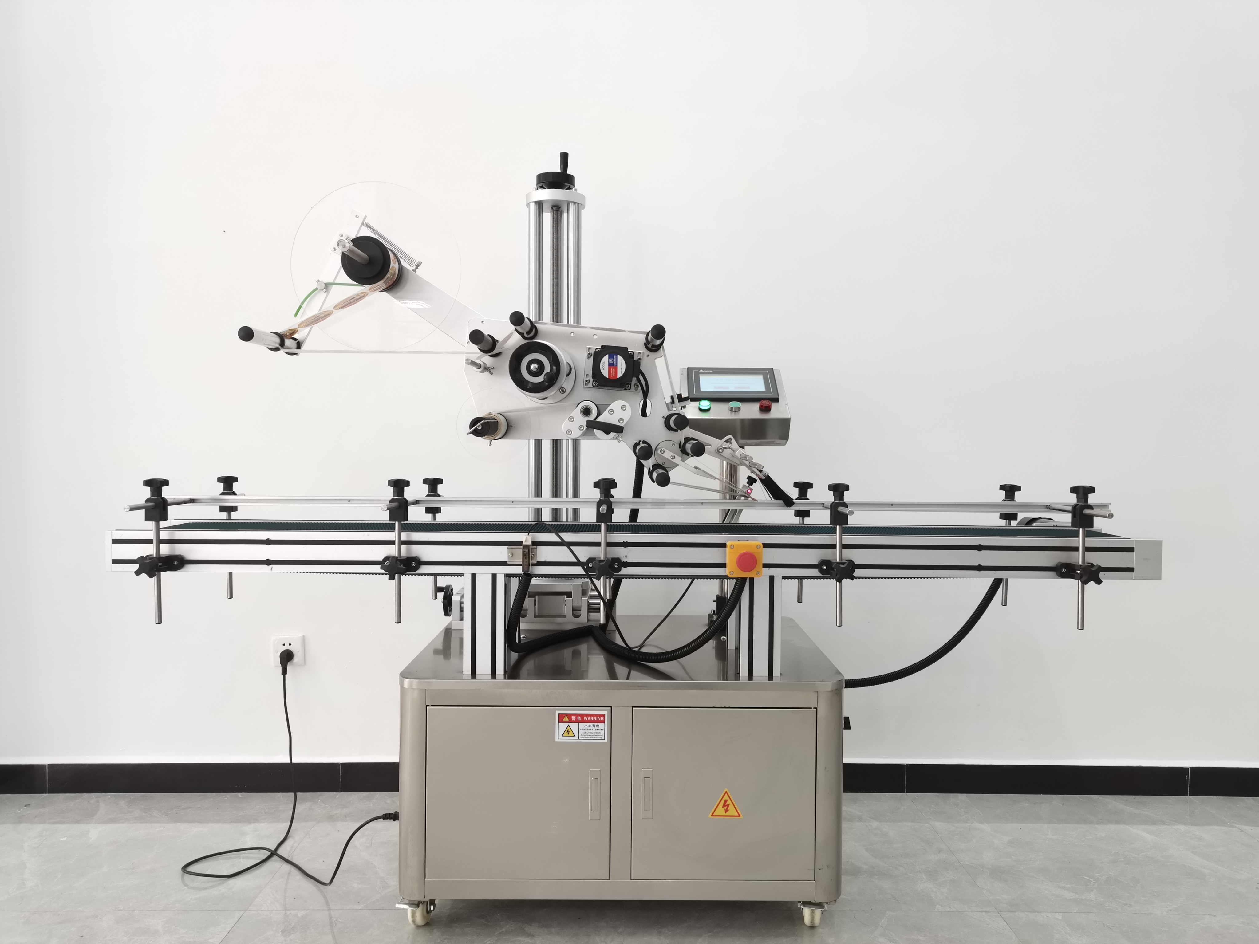 Automatic Blood Collection Tube Labeler With Cardboard Box Corner Flat ...