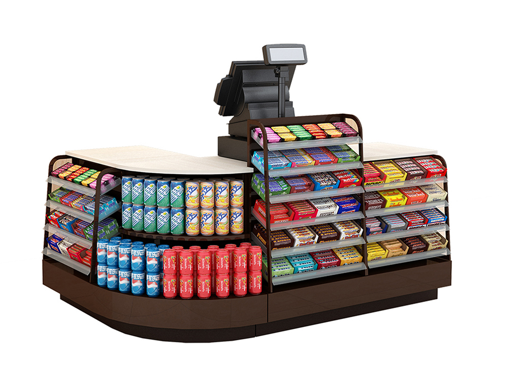 Free Combination Convenience Store Checkout Counter, High Quality Free ...