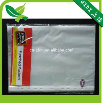 Sheet Protector With Three Punched Holes And Clear Smooth Or Orange ...