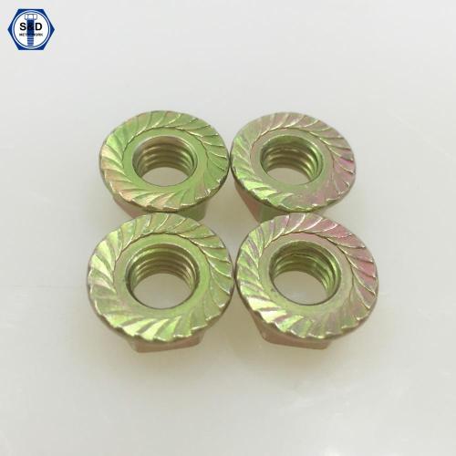 Din 6923 Flange Nuts With Threaded Connection Flange, High Quality Din ...