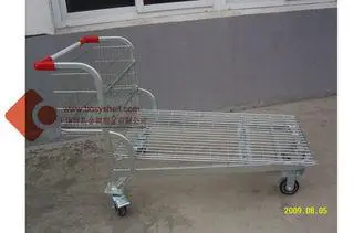 Industrial Powder Coated Warehouse Trolleys Heavy Duty Hand, High ...