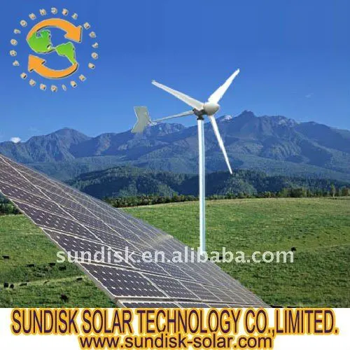 Wind & Solar Hybrid Generator Power System 3kw, High Quality Wind ...