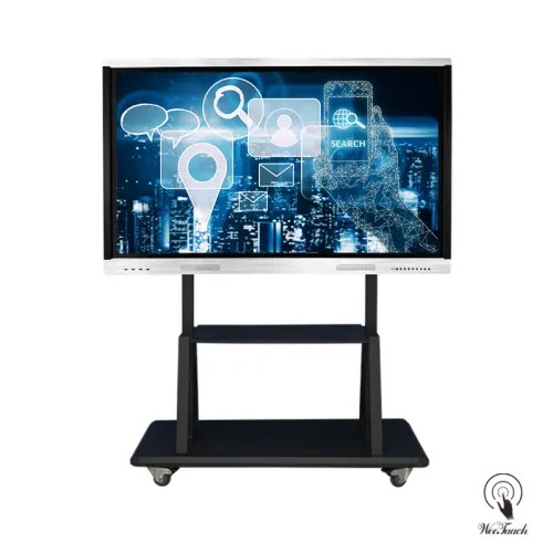65 Inches 4k Multi-touch Display With Mobile Stand, High Quality 65 ...