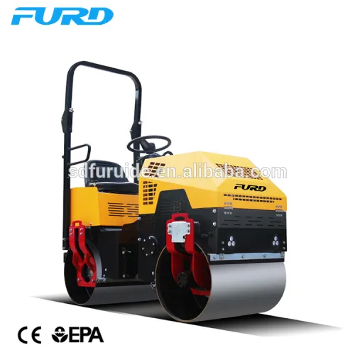 Furd 1 Ton Tandem Drum Baby Roller Compactor (fyl-880), High Quality ...