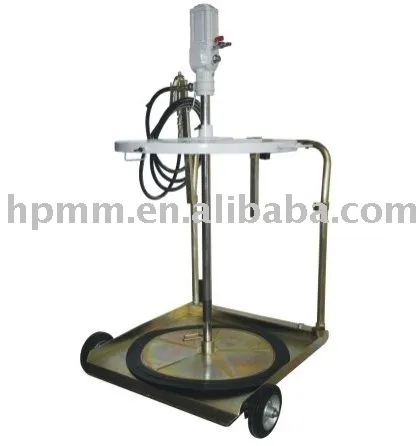 61501940 Mobile Grease Pump Unit 50:1 For 200kgs Drum, Grease Pump With ...