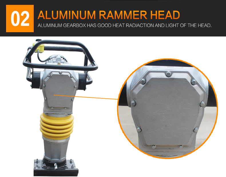 Highly Efficient Electric Tamping Rammer With Motor, High Quality ...
