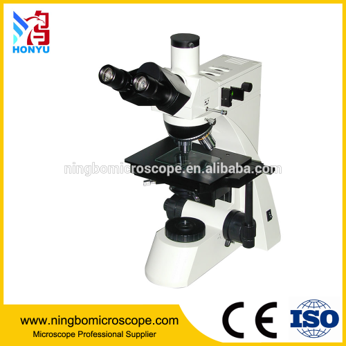 Trinocular Metallurgical Microscope With Transmitted And Reflected ...