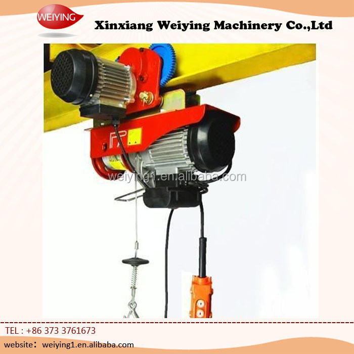 Pa200 Pa300 Pa500 Micro Hoist Trolley With Pendant Control Electric ...
