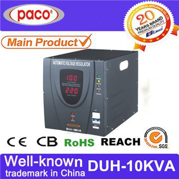 10kva Voltage Input And Output Digital Display Regulator, High Quality ...